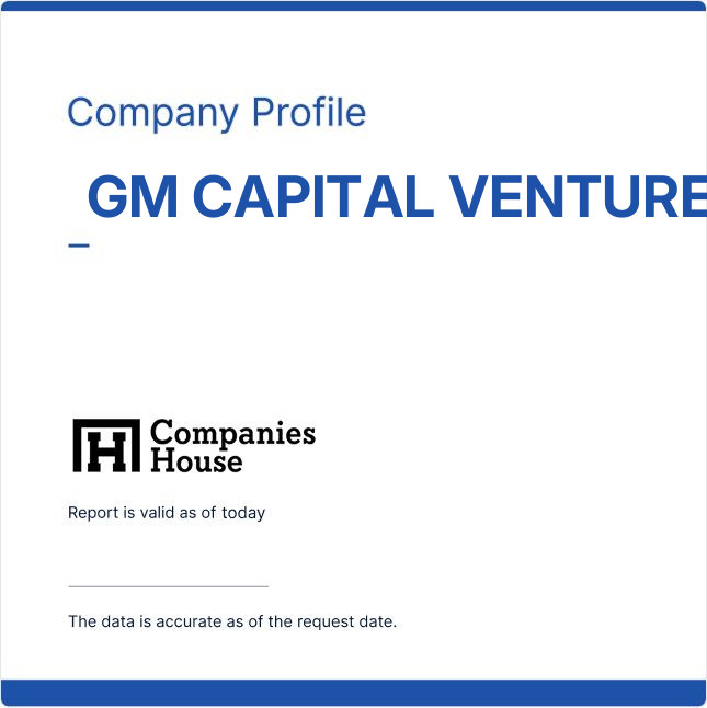 GM CAPITAL VENTURES | Companies House Registry Search